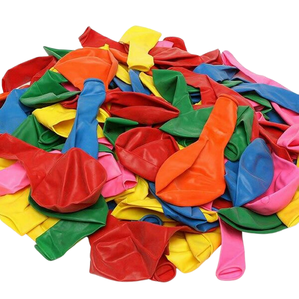 Round Balloons Assorted Colours 50pcs | Bulk Buys
