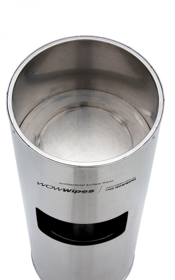 Wow Wipes Standing Stainless Steel Dispenser | Bulk Buys
