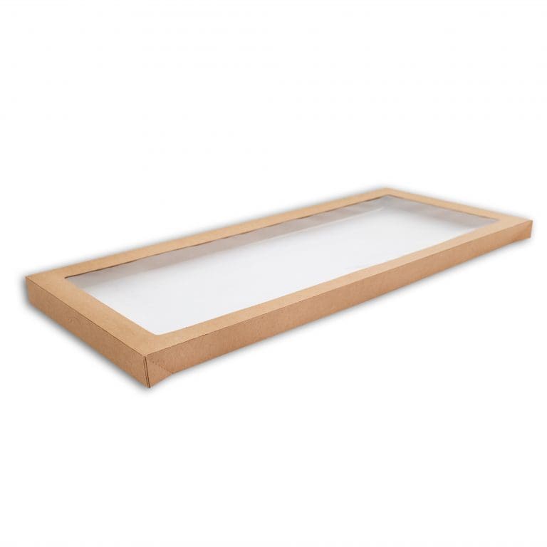 Alfresco Lid To Suit Kraft Catering Box Large 50 Pieces - Bulk Buys